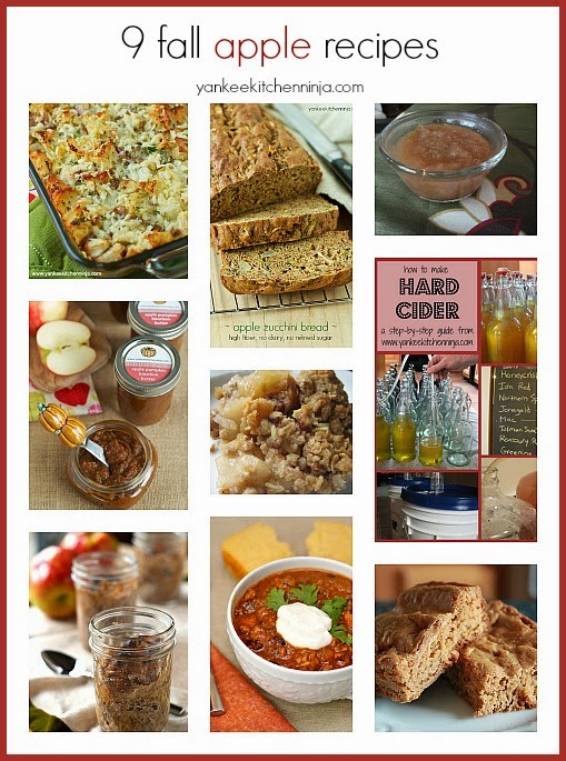 9 fall apple recipes | Yankee Kitchen Ninja