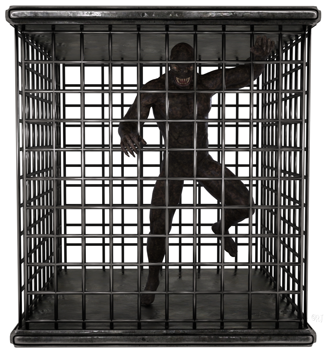 Delightfully Demented DazZariffic: Caged Beast