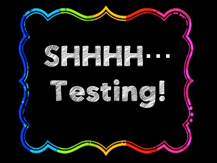 Counseling and Confetti: Happy Testing Season!