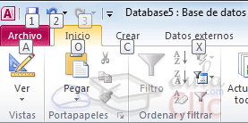 MICROSOFT ACCESS: INICIO