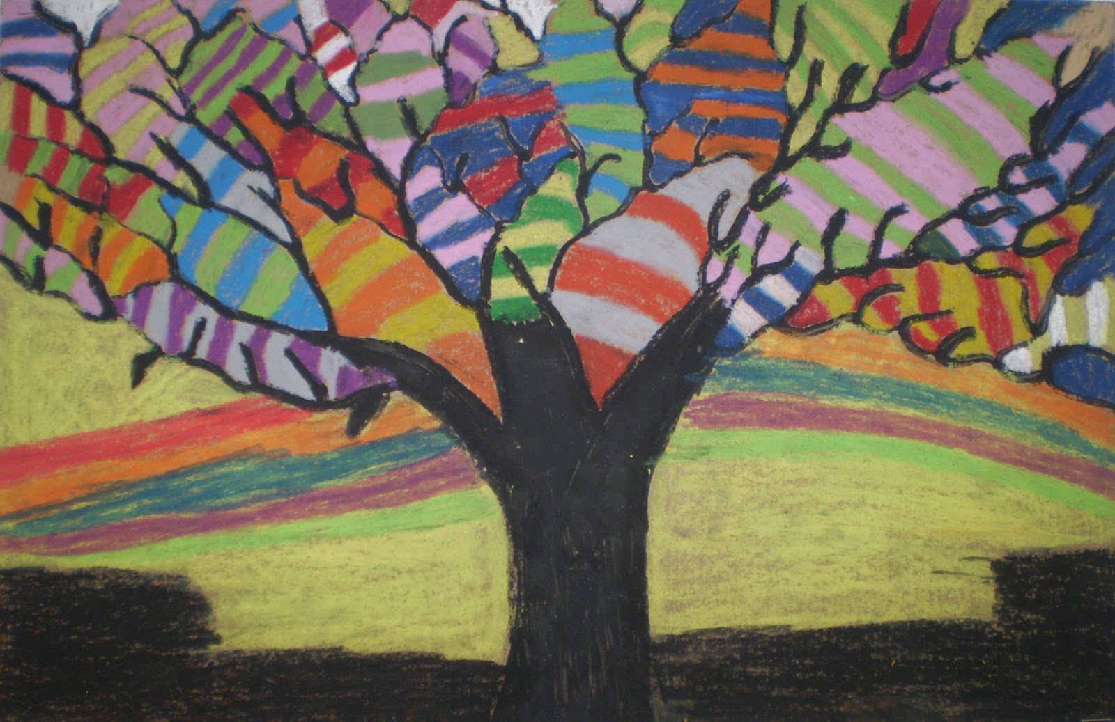 Creating Crazy Good Fun!: Junior High Art Projects - Trees