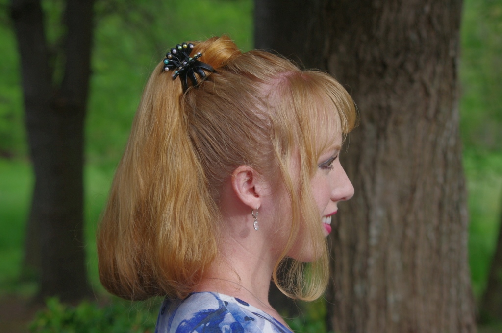 Braids & Hairstyles for Super Long Hair: Smooth Long Bob "Lob" Updo