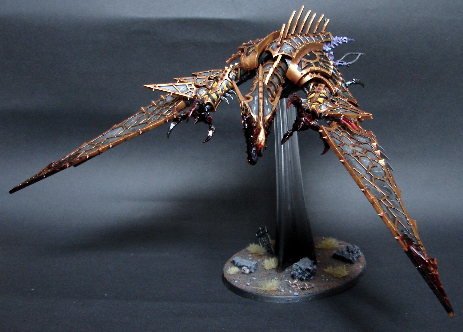 Brush And Miniature Torture: Heldrake