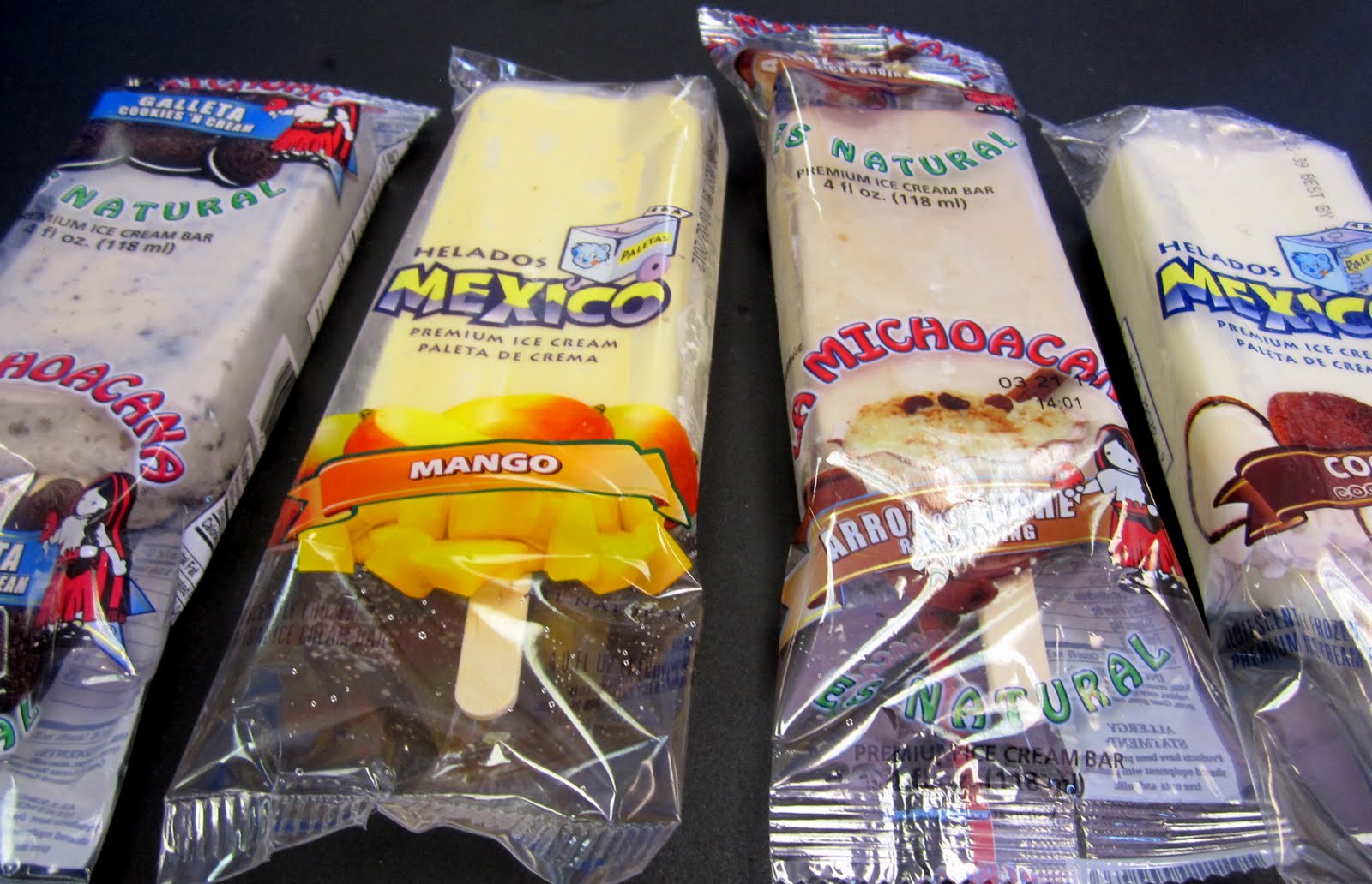 Mexican Ice Cream Popsicles