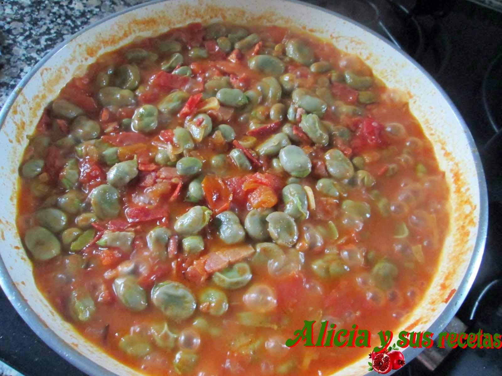 Alicia y sus recetas: HABAS GUISADAS
