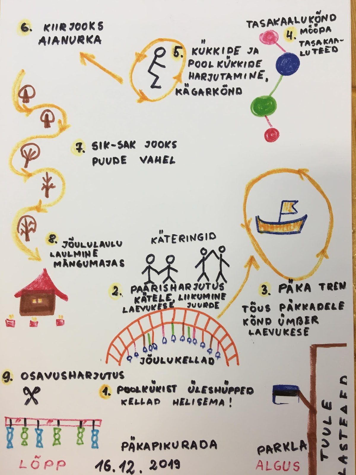 Roheline Kool Eestis Tallinna Tuule Lasteaed: Päkapikurada