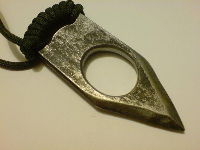 WeaponCollector's Knuckle Duster and Weapon Blog: One Finger Steel Push ...