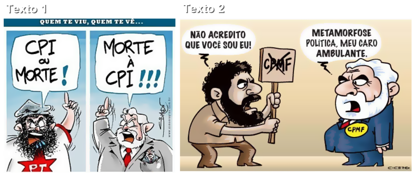 Análise do Discurso: Charges sobre o discurso do Lula