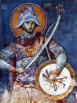 BLOGUL PROIECTULUI 'THEODIALOGIA': Saint Mercurius of Caesarea