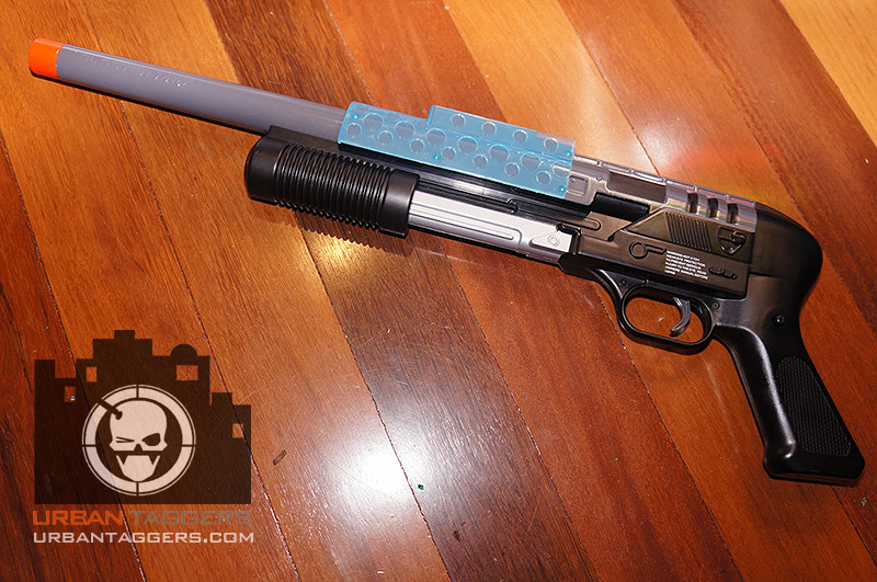 Urban Taggers.: Blaster Pro Pump Action S2500: Up close and personal