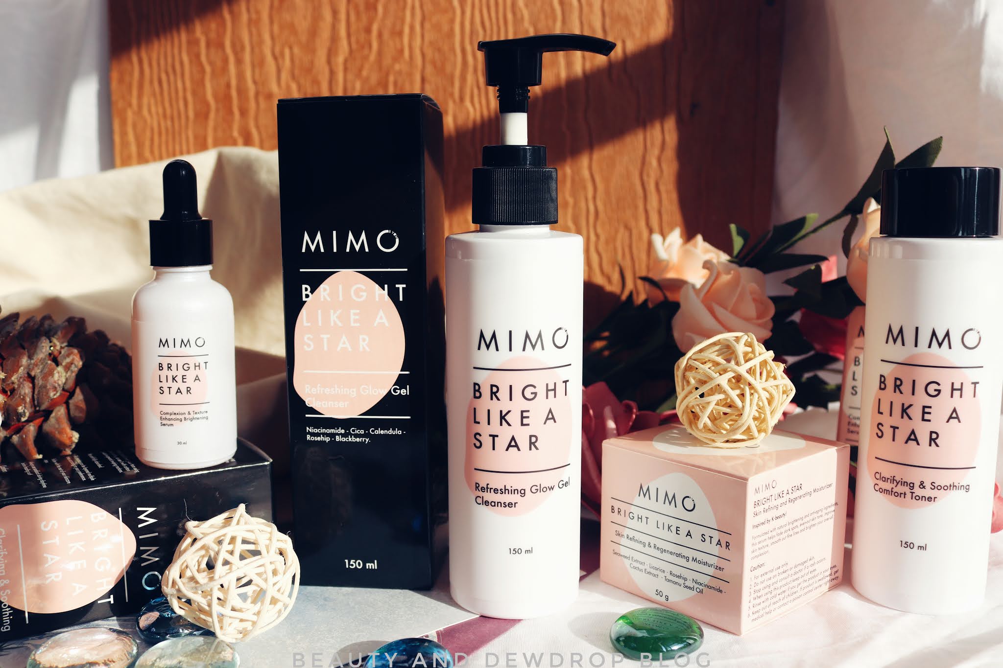 MIMO BY M Bright Like A Star Set Review | Beauty & Dewdrop Blog