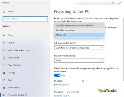 Cara Menghubungkan Layar Laptop sebagai Monitor Eksternal di Windows 10 ...