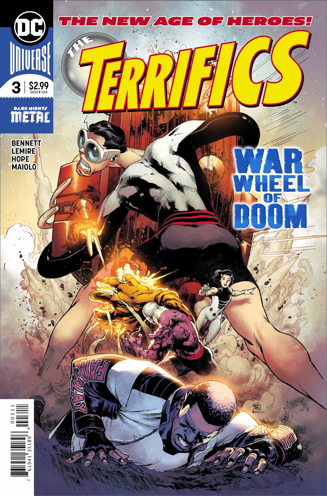 Weird Science DC Comics: PREVIEW: The Terrifics #3