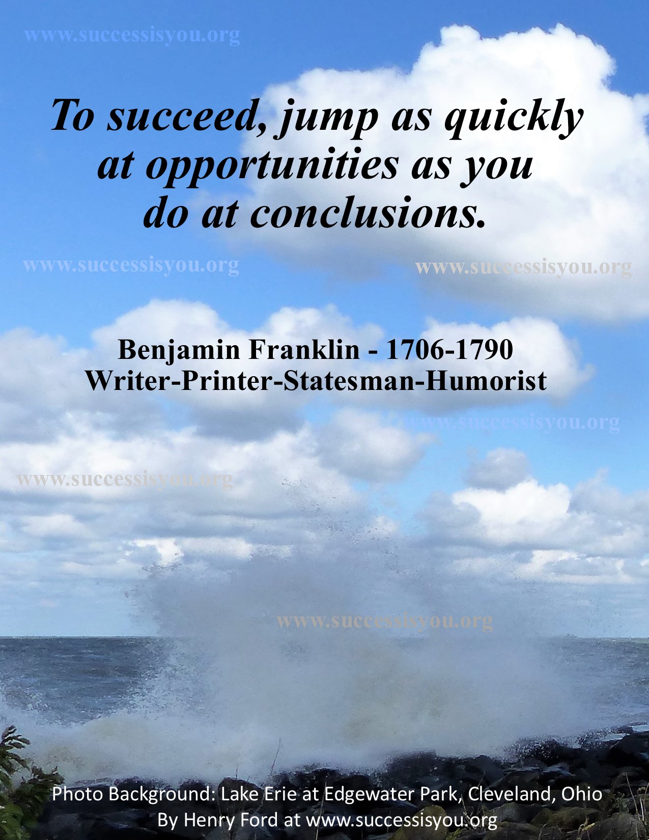 Quotes from SUCCESS IS YOU!: Inspirations - Monday, September 28, 2020