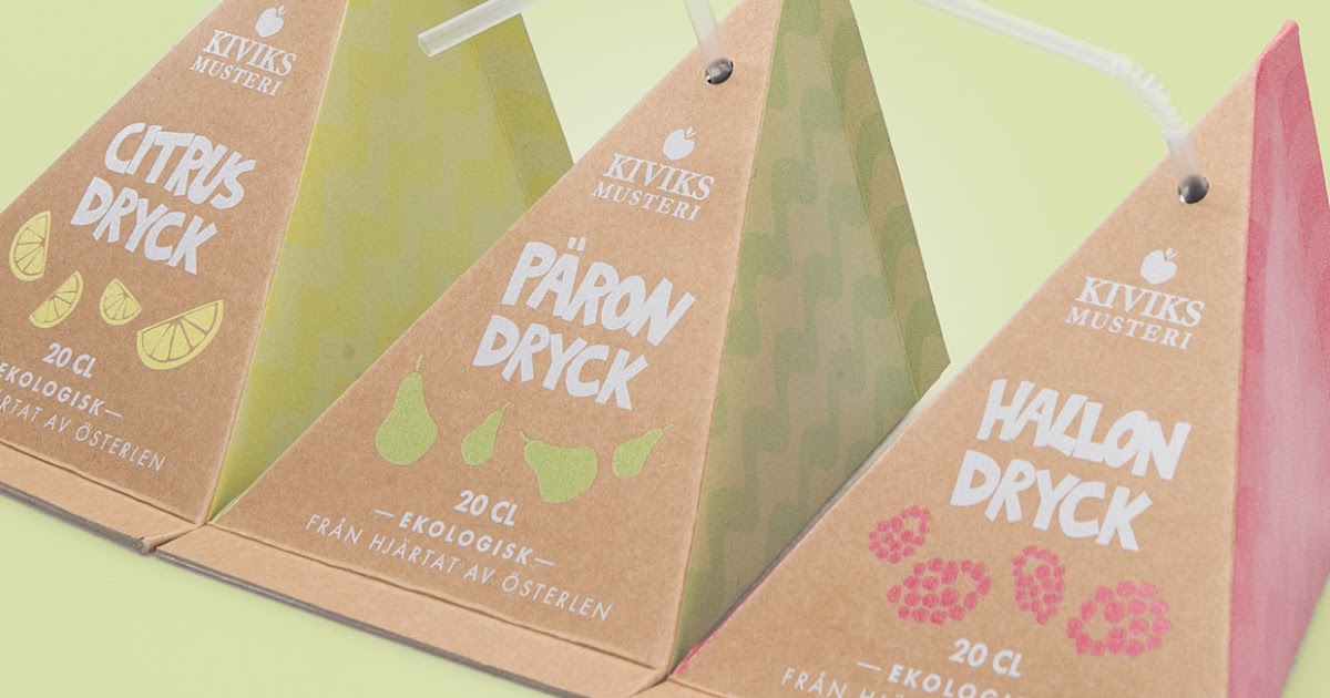 Kiviks Musteri Fruit Drinks (Student Project) on Packaging of the World ...