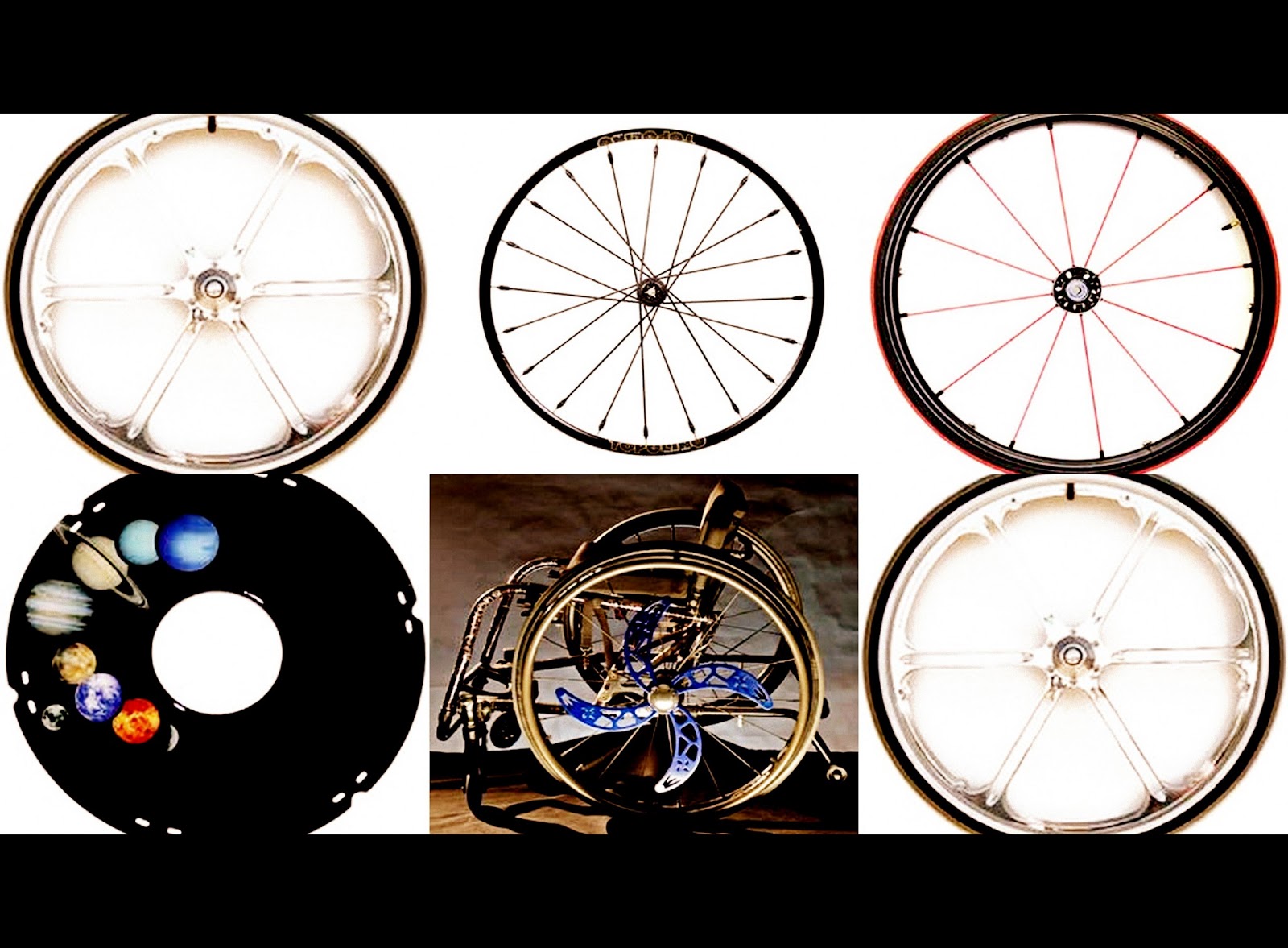 adapted innovation: Assistive Technology with Flair: Wheelchair Rims ...