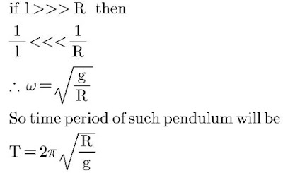 Time Period of Pendulum of Infinite Length
