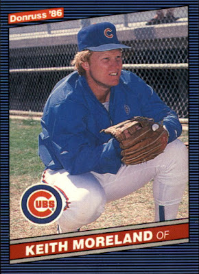 80's Cubs Cards: 1986 Donruss Chicago Cubs Checklist