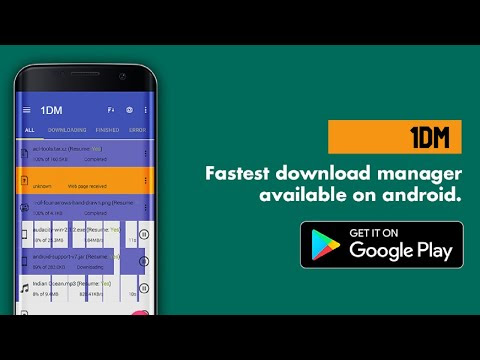 IDM- Internet Download Manager, very useful app