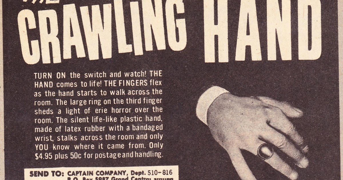 Papergreat: Your own Thing: "The Crawling Hand" from Captain Company