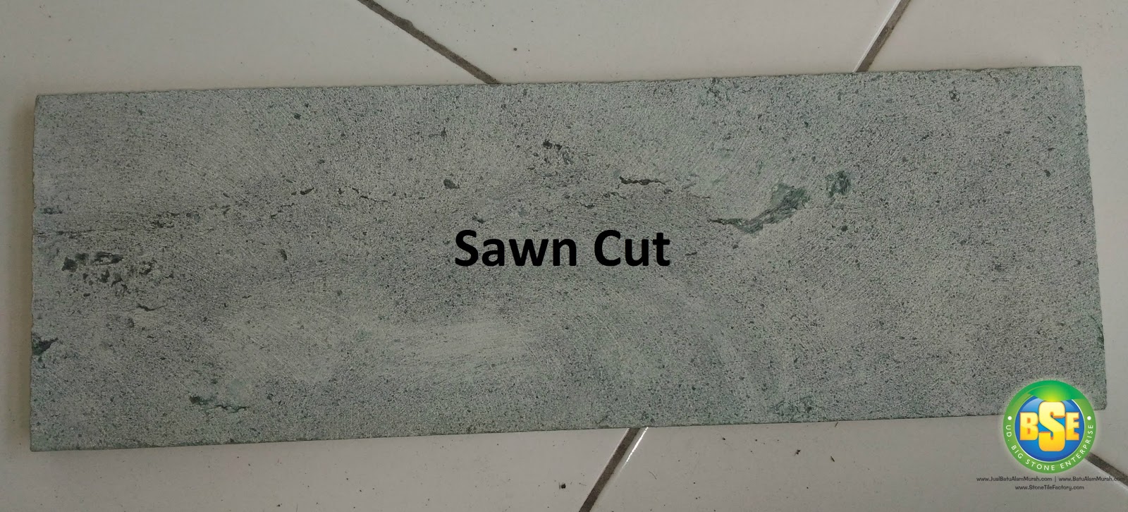 Different Honed and Sawn Cut | Factory of Green Stone Sukabumi, Pedra ...