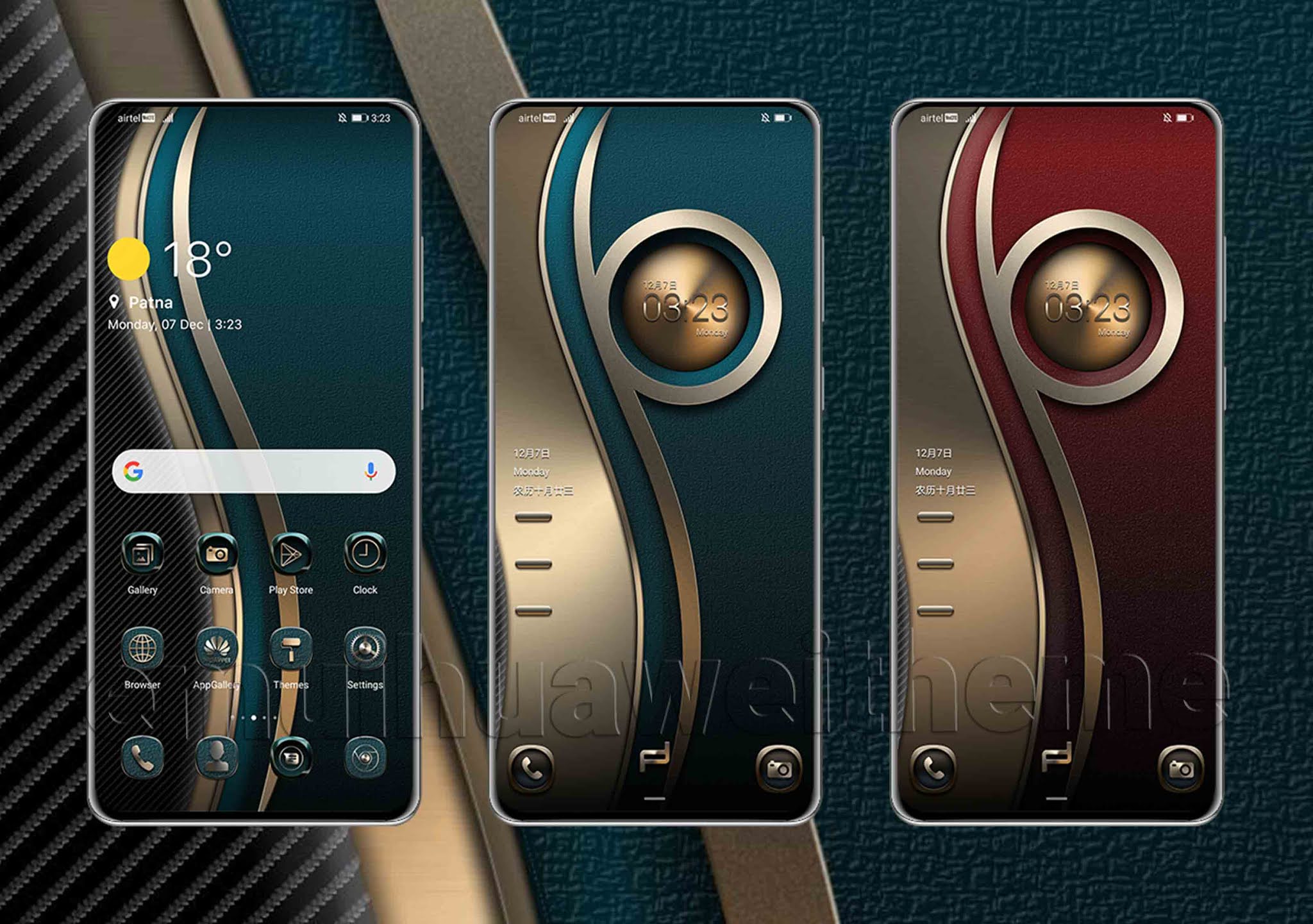 Forward EMUI Theme With Cool and Dynamic Lockscreen For Huawei Device