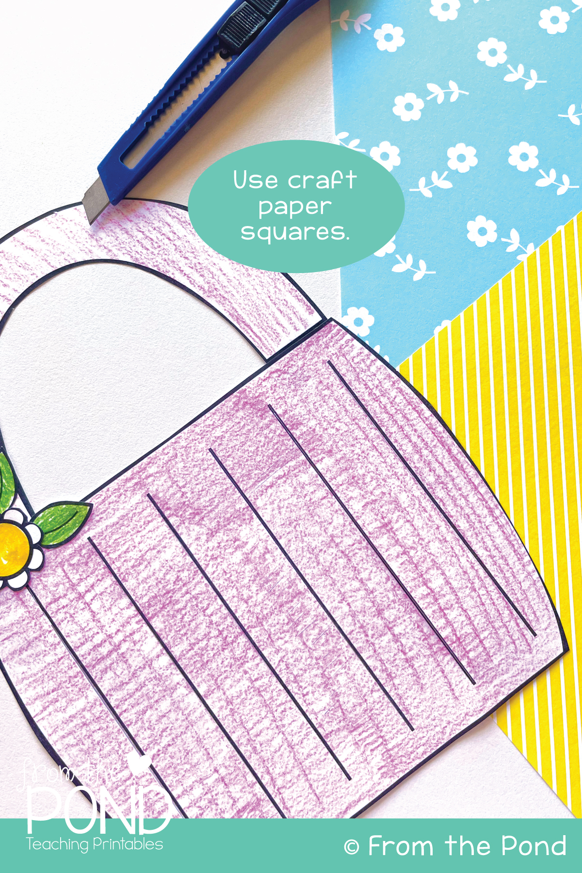 Spring Basket Craft | From the Pond