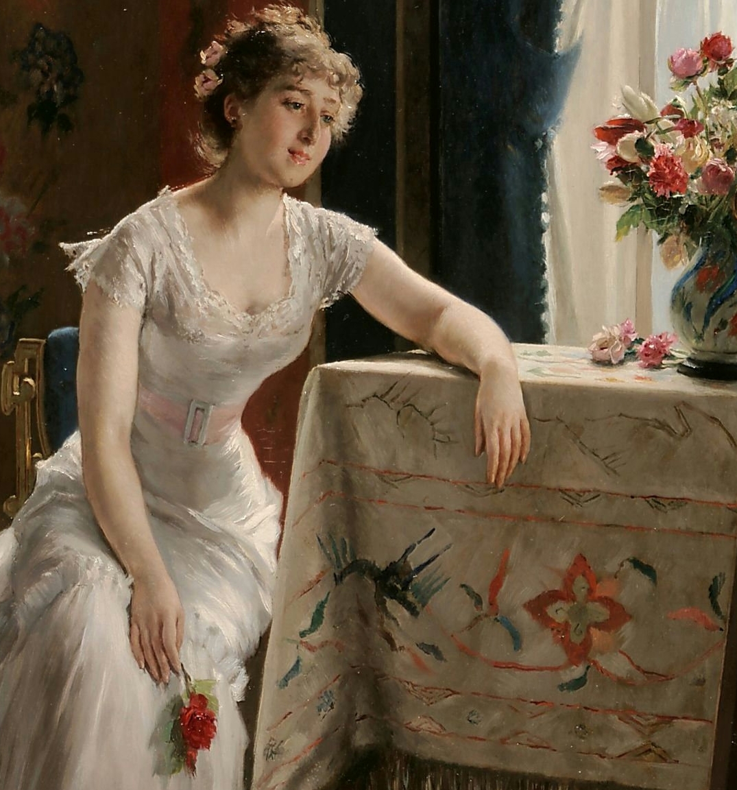 Gustave Leonard DE JONGHE (1829-1893) | Catherine La Rose ~ The Poet of ...