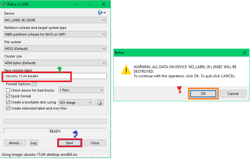 Gambar 2 Membuat Bootable Linux Ubuntu di Flashdisk Menggunakan ...