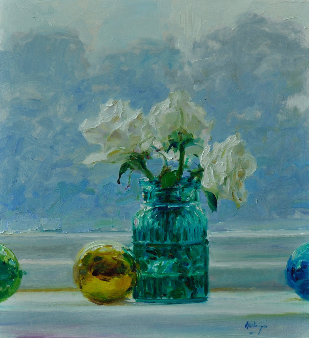 David HETTINGER ~ Still Life | Catherine La Rose ~ The Poet of Painting