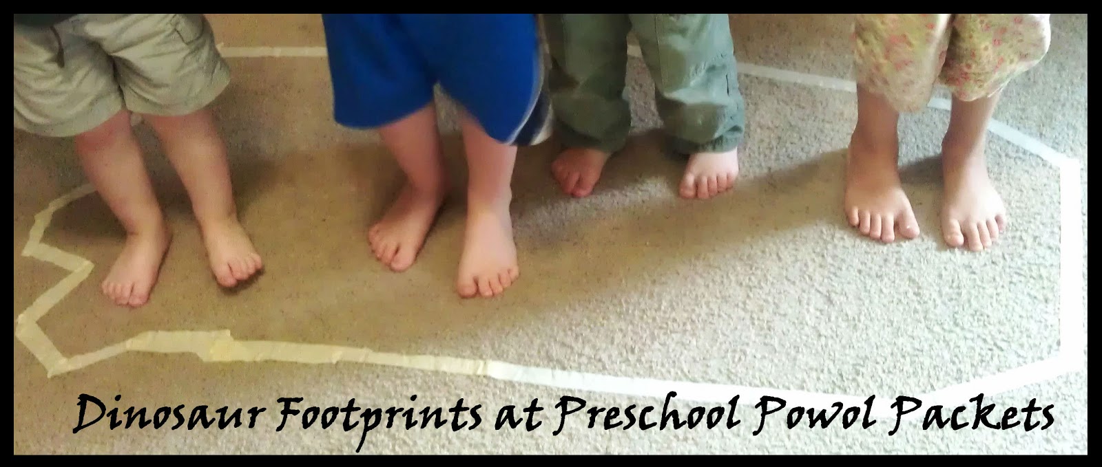 Footprints!! 13 Dinosaur Activities!! -- Poppins Book Nook | Preschool ...