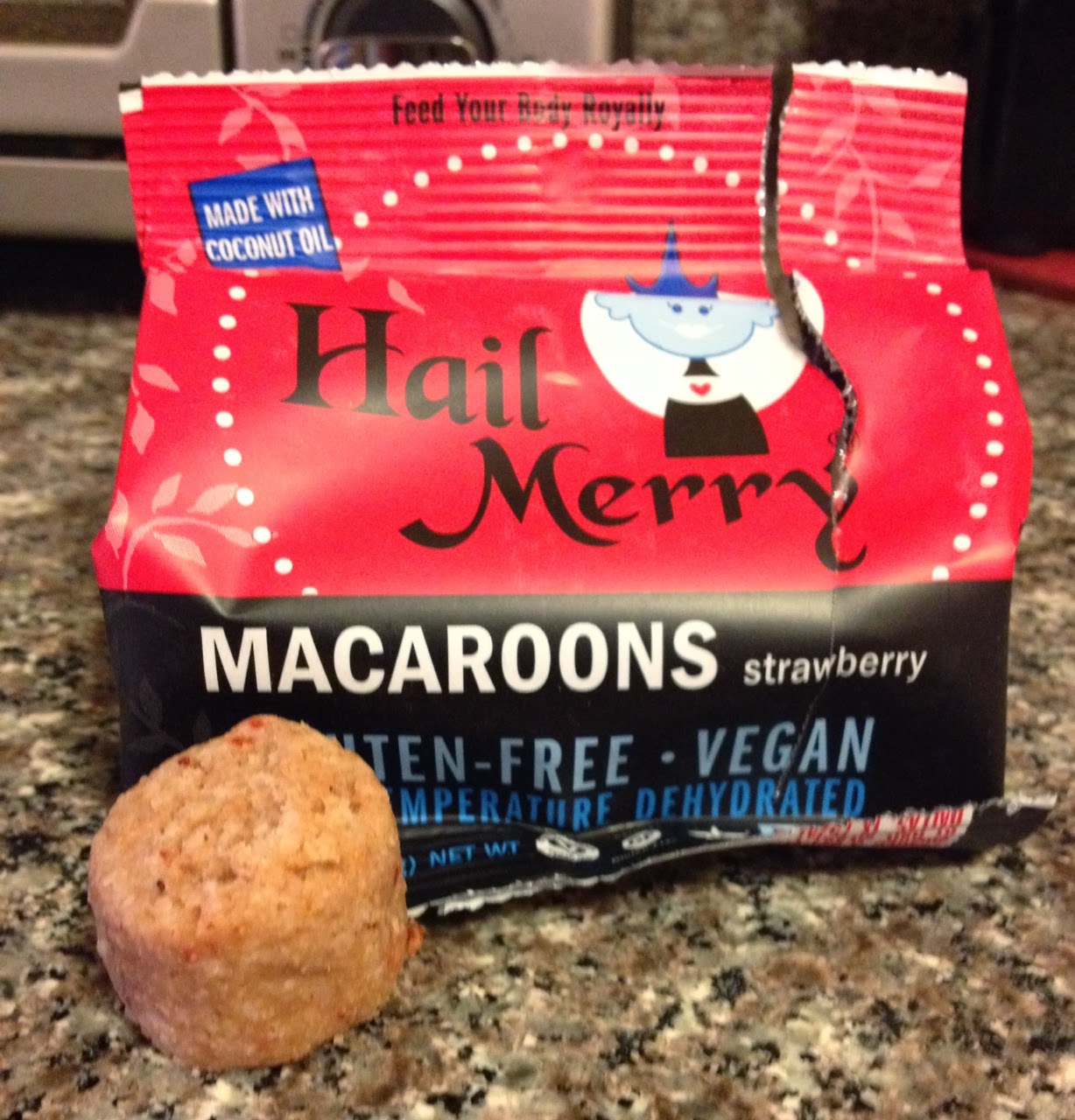 Stay-at-Home Vegan: Review: Hail Merry Strawberry Macaroons and OCHO ...