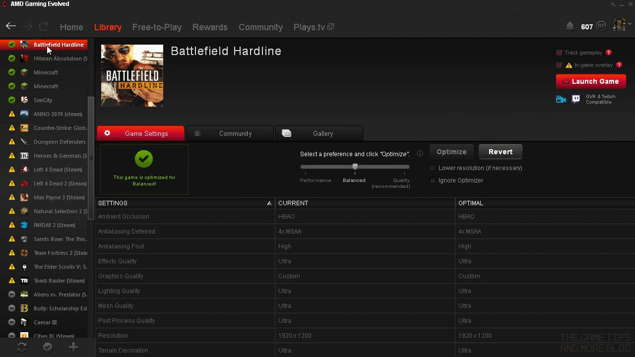 The Game Tips And More Blog: And More: AMD Gaming Evolved App (Raptr ...