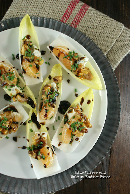 Authentic Suburban Gourmet: Blue Cheese and Walnut Endive Bites ...