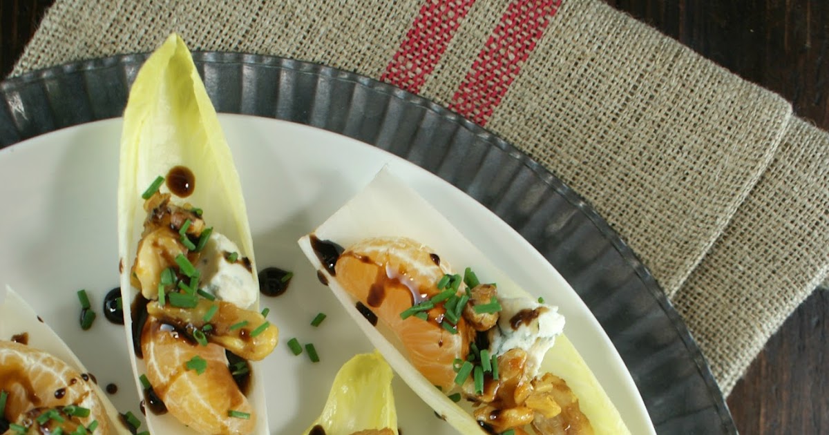 Authentic Suburban Gourmet: Blue Cheese and Walnut Endive Bites ...