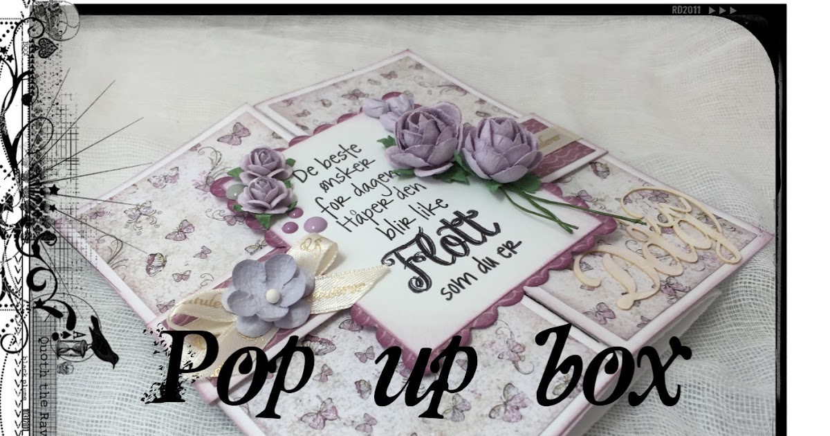 papirdesign-blogg: Pop Up Box Tutorial