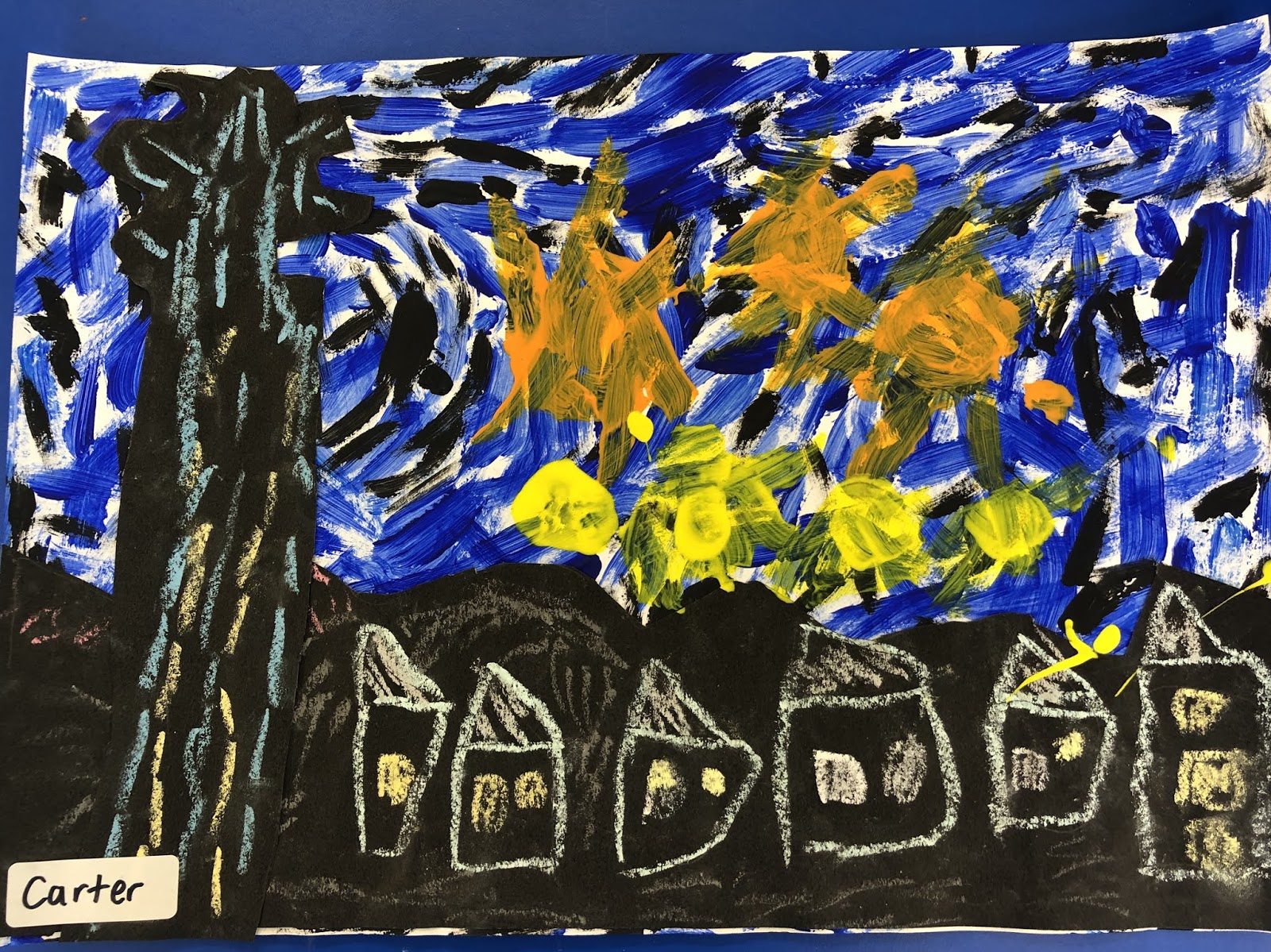 LZ3 : LZ3FE Matariki Starry Night Art