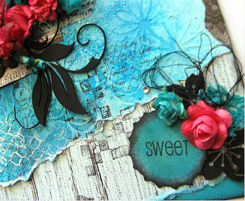 13 arts: Sweet - Layout by Di Garling