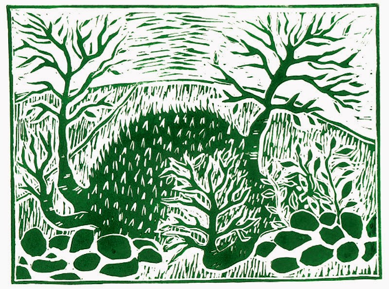 linokissa | linocat: MAAHINEN / THE GREEN MAN