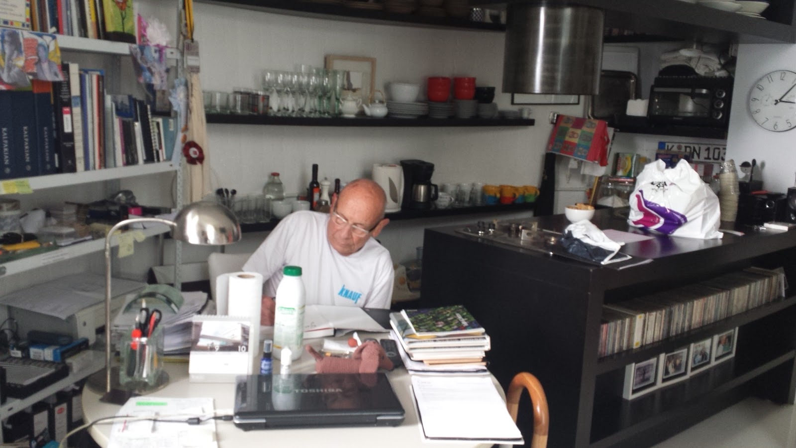 Alfred Fellinger at home - Ministerio de diseño