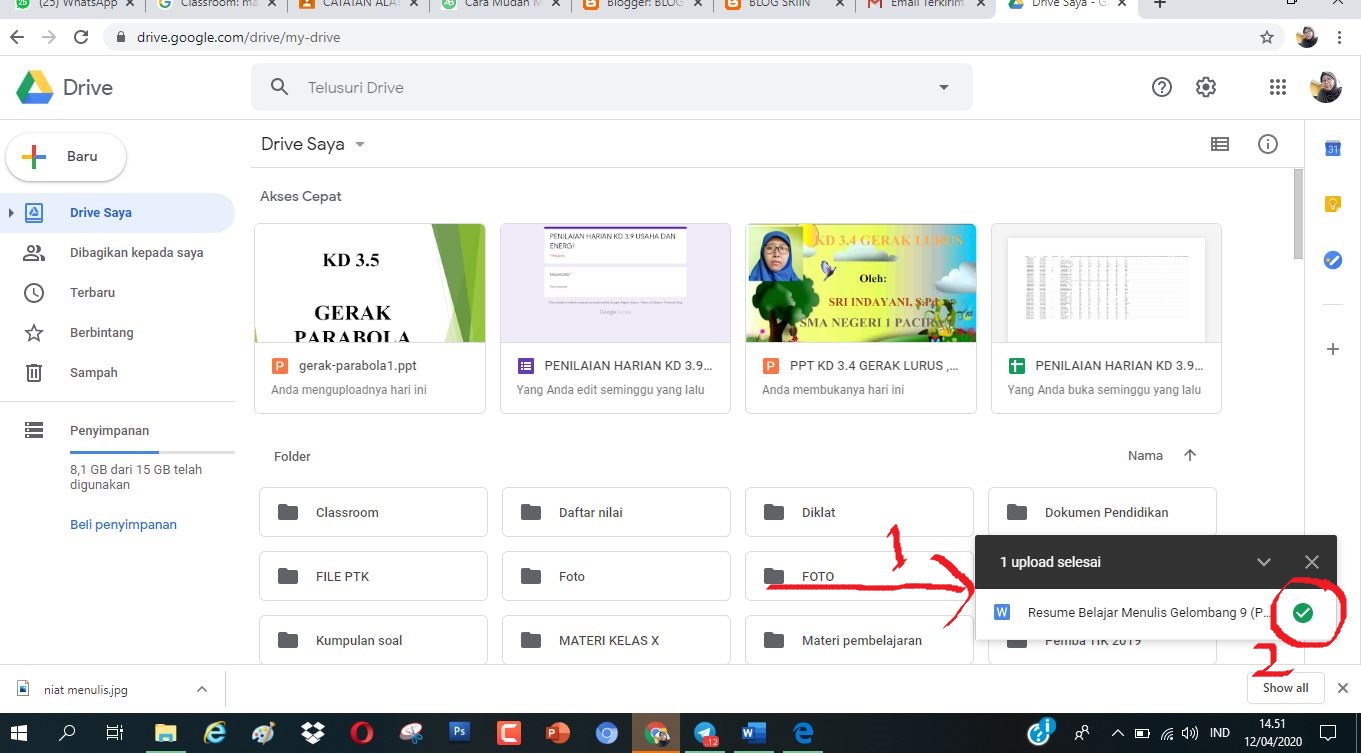 BLOG SRIIN: Tutorial aploud file word dan pdf ke dalam blog