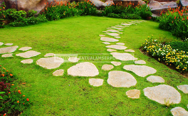 Stepping Stone Batu Alam, Solusi Agar Taman Tidak Rusak ~ JUAL BATU ...