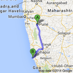 Konkan Beaches Map