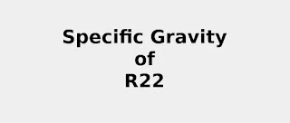 2022: ☢️ Specific Gravity of R22 (& Formula, Definition, Infographic)