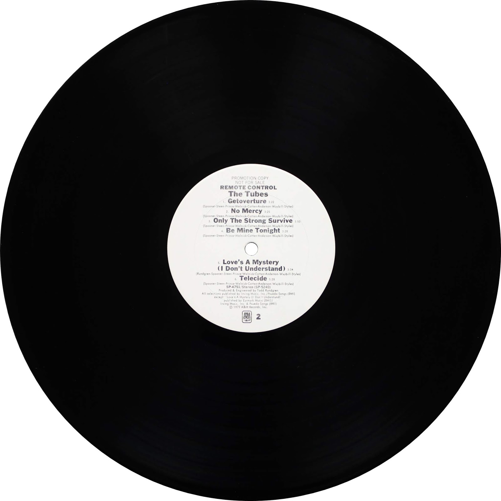 1979 Remote Control - The Tubes - Rockronología