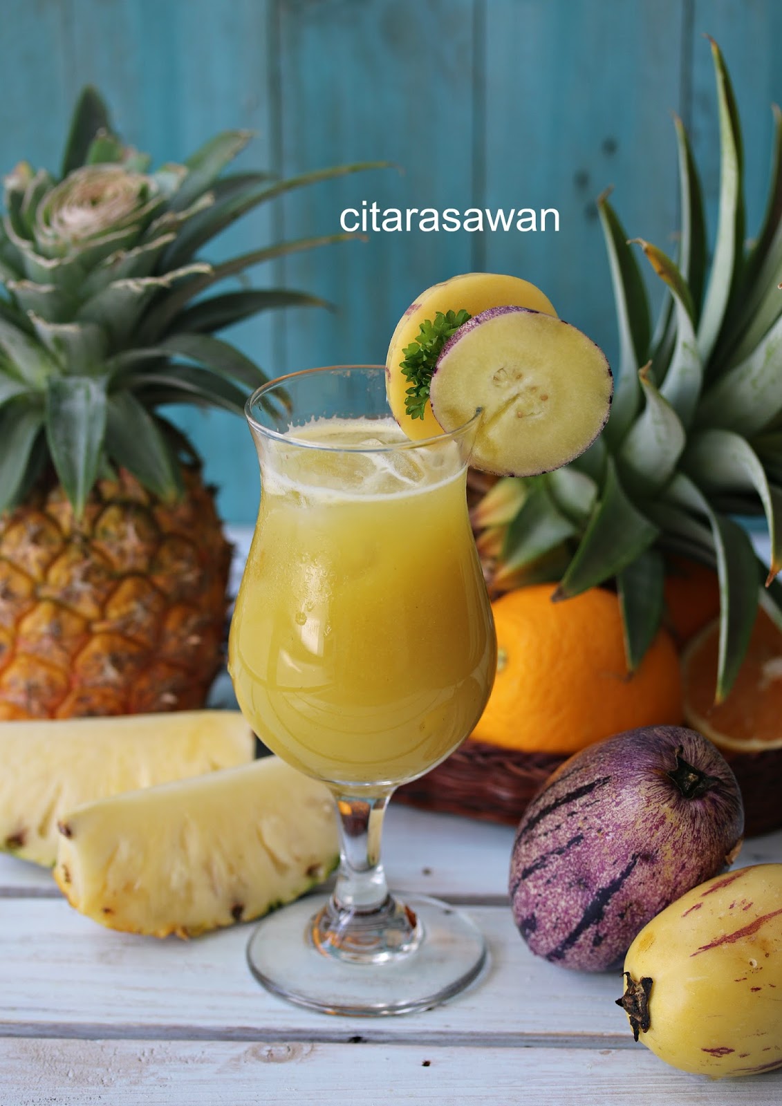 Jus Apple Cameron dan Nenas ~ Resepi Terbaik