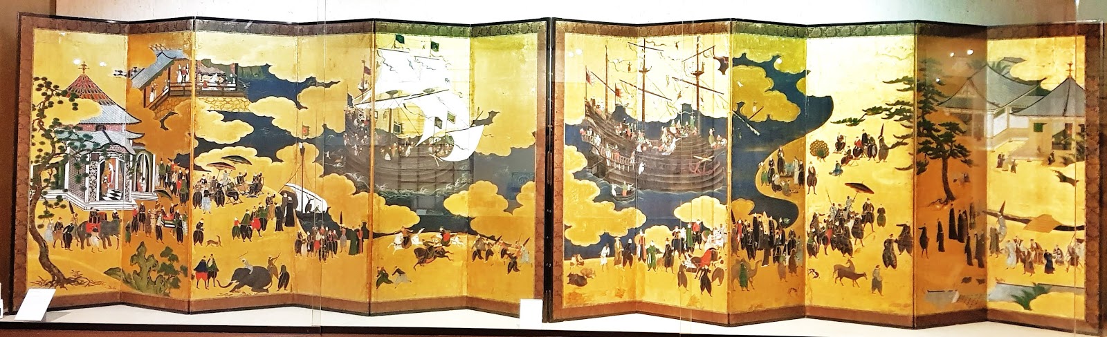 THIS and THAT: Os Biombos Nanban do MNAA