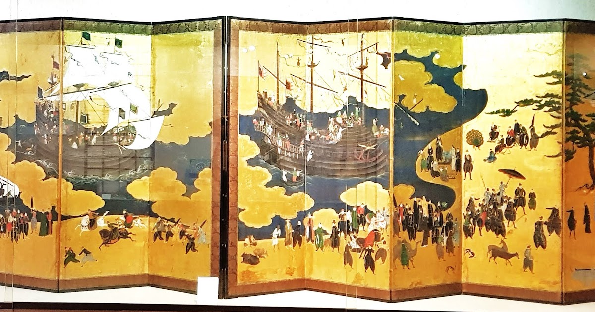 THIS and THAT: Os Biombos Nanban do MNAA