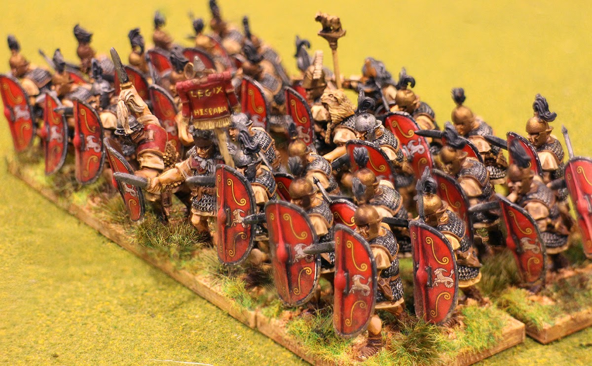 1000 Foot General: Warlord Games Romans vs. Wargames Factory Romans