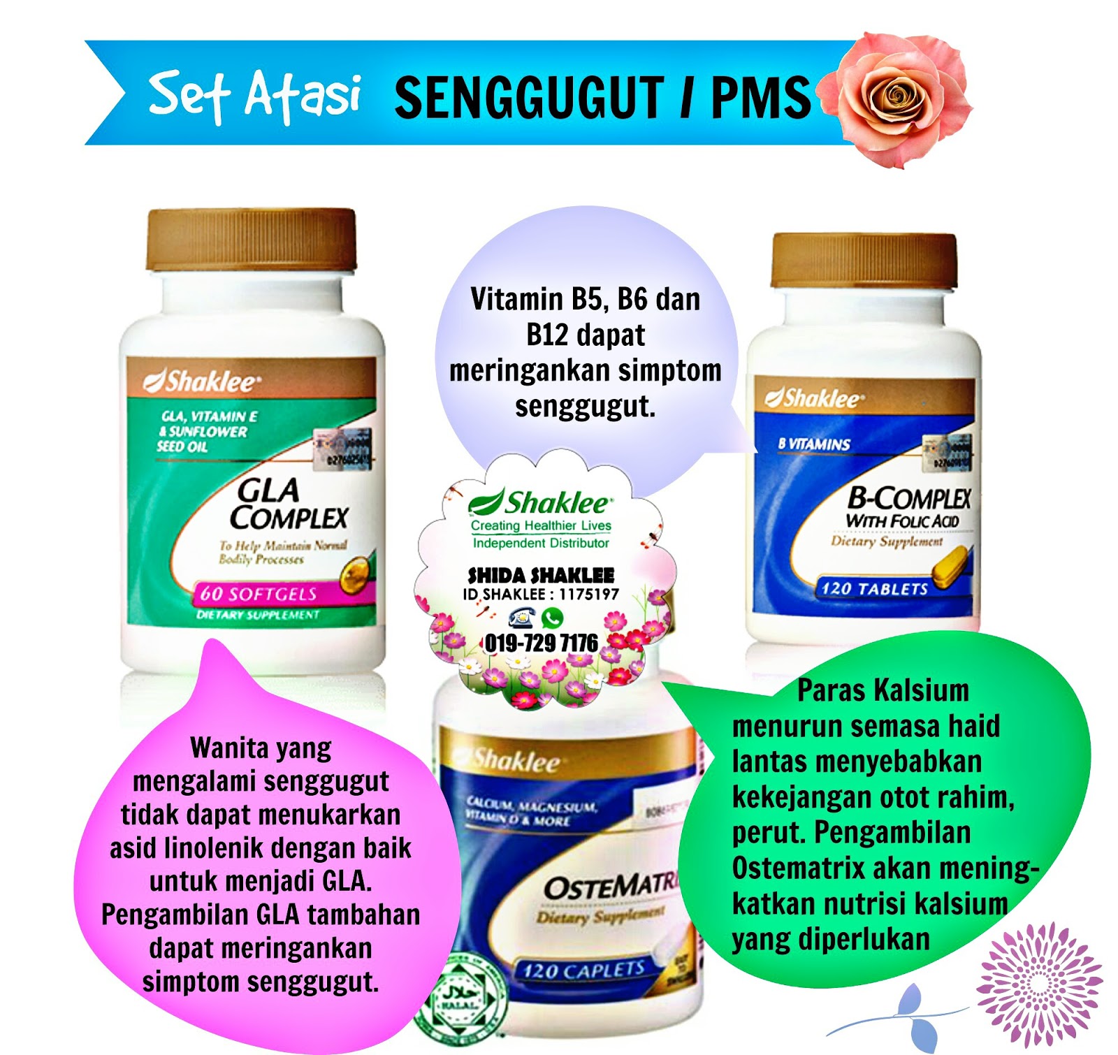 Atasi Sengugut Dengan Set Shaklee